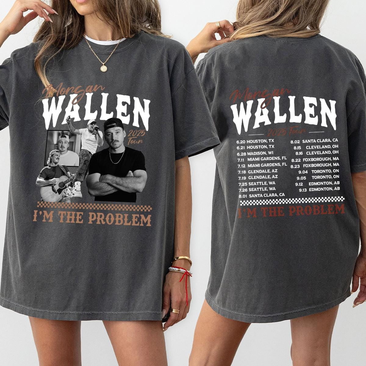 New Morgan I'm The Problem Tour 2025 T-Shirt, Wallen Concert 2025, Mor ...