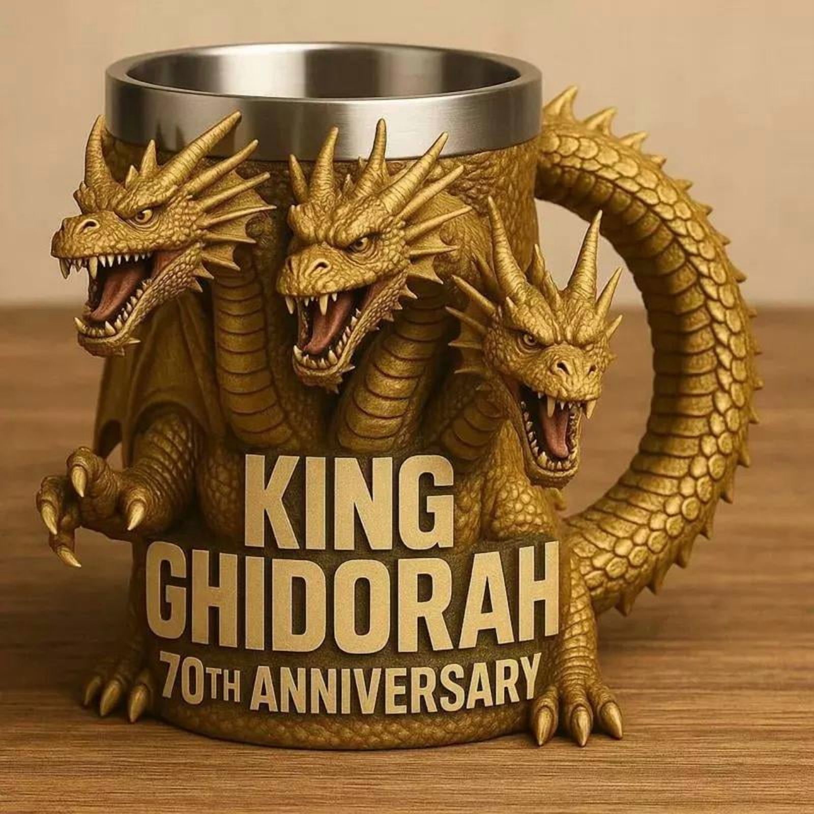 New Mothra 70th Anniversary 3D Mug, MechaGodzilla 70th Anniversary ...