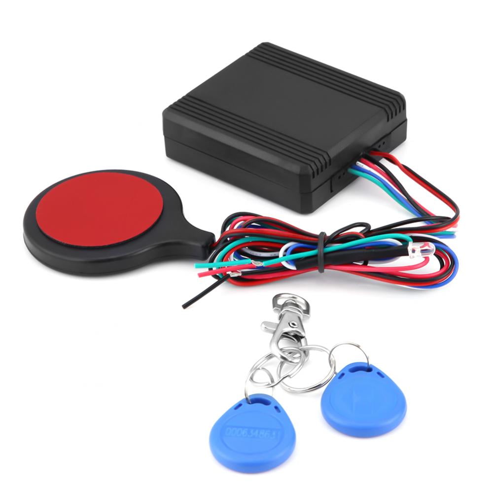 New Motorcycle Id Card Lock Anti-Theft Security Alarm System Smart ...