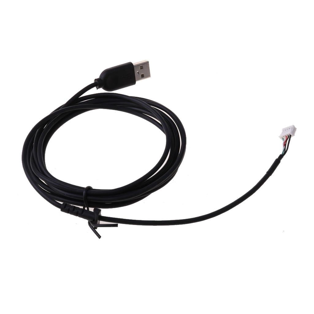 New Mouse Wire Cable 2.15m/7.05ft For G402 Hyperion Fury Mice USB Line ...