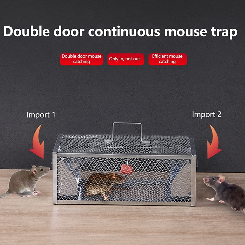 New Multi-Catch Rodent Mouse Trap Rat Trap Cage Pest Control All Mice ...