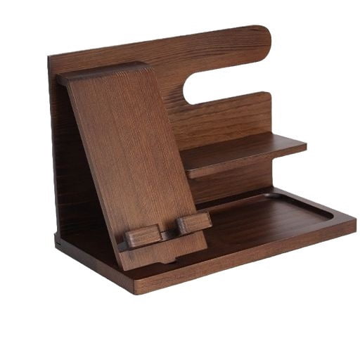 New Multifunctional Wooden Mobile Phone Storage Rack Office Desktop ...