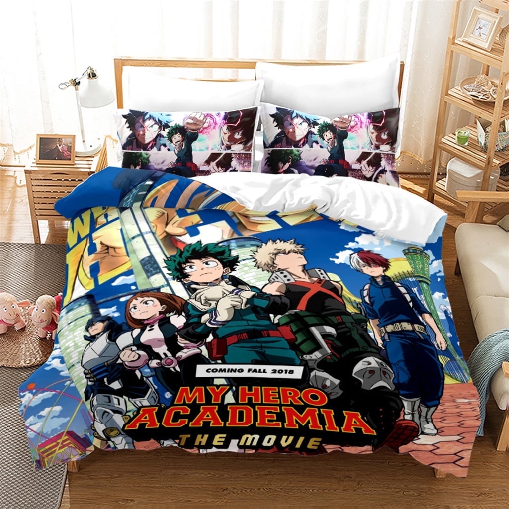 New My Hero Academia Bedding Bed Set Twin Full Queen King Size ...