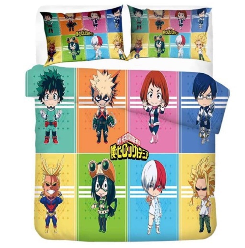 New My Hero Academia Bedding Bed Set Twin Full Queen King Size ...