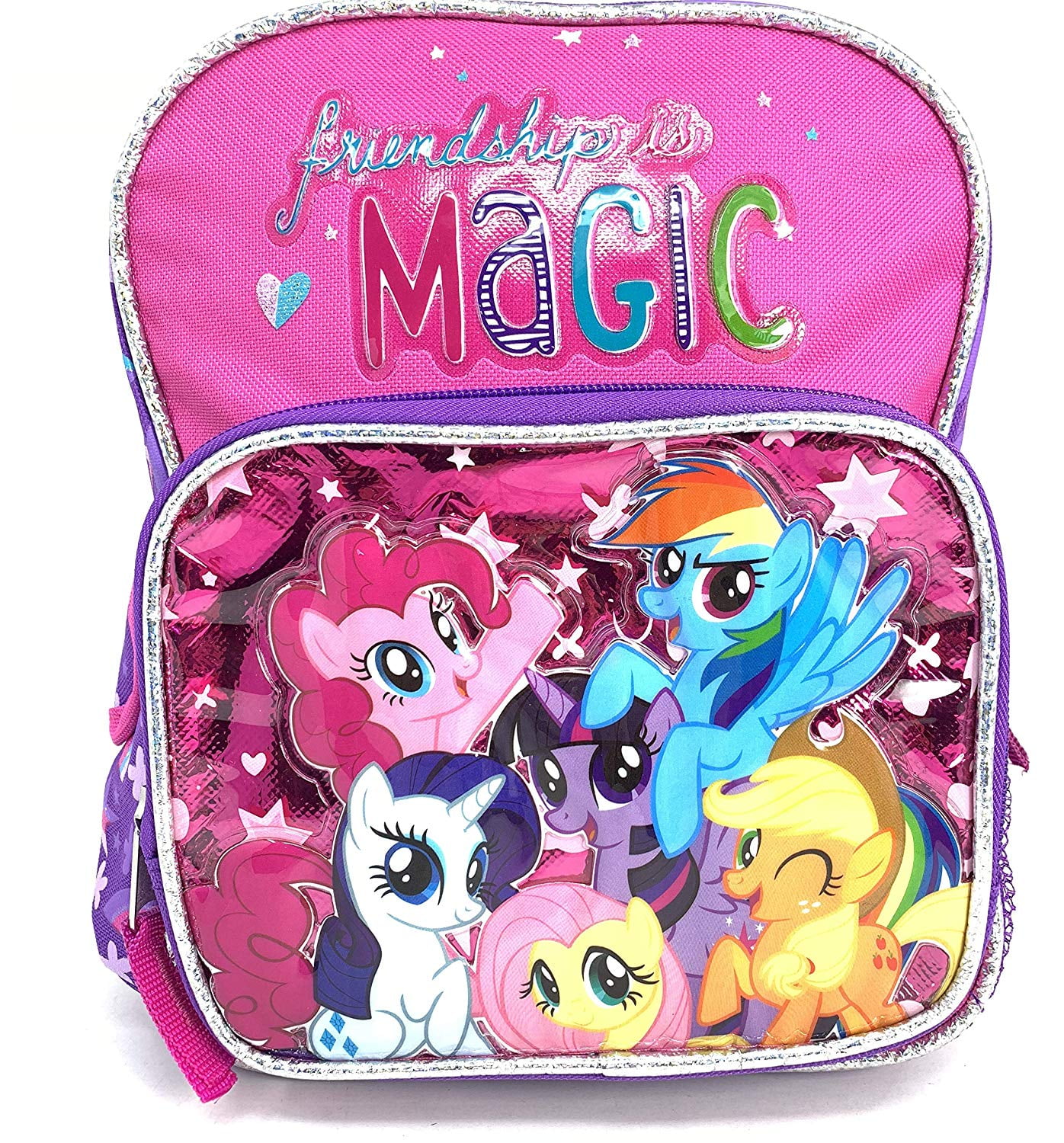 Hasbro My Little Pony Toddler Mini Backpack, Pink, Adjustable Straps ...