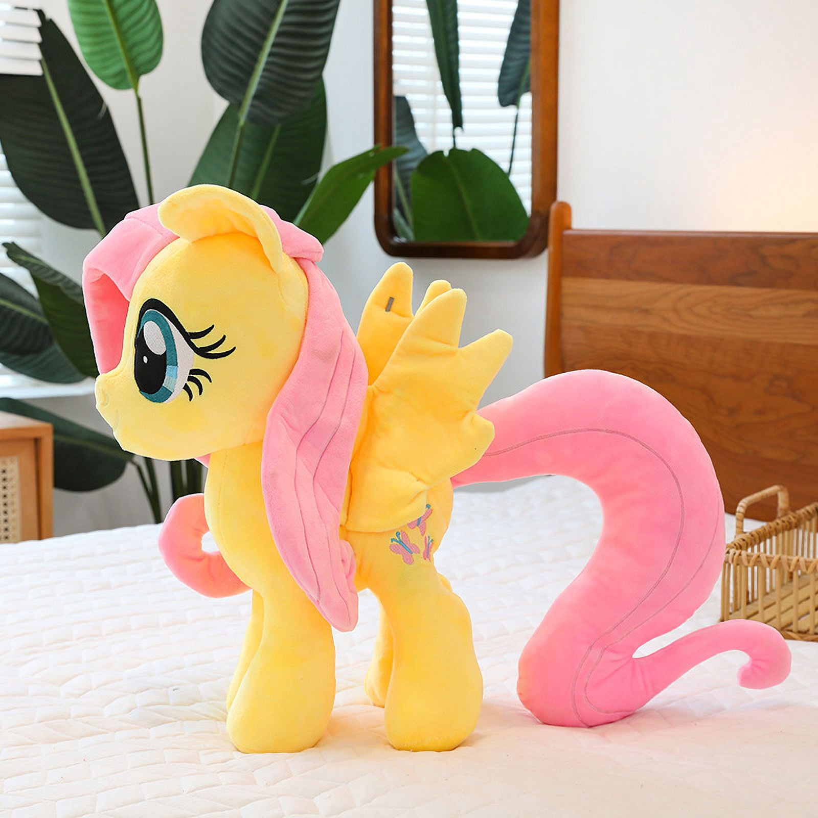New My Little Pony Plush Doll Anime Twilight Sparkle Fluttershy Pinkie ...