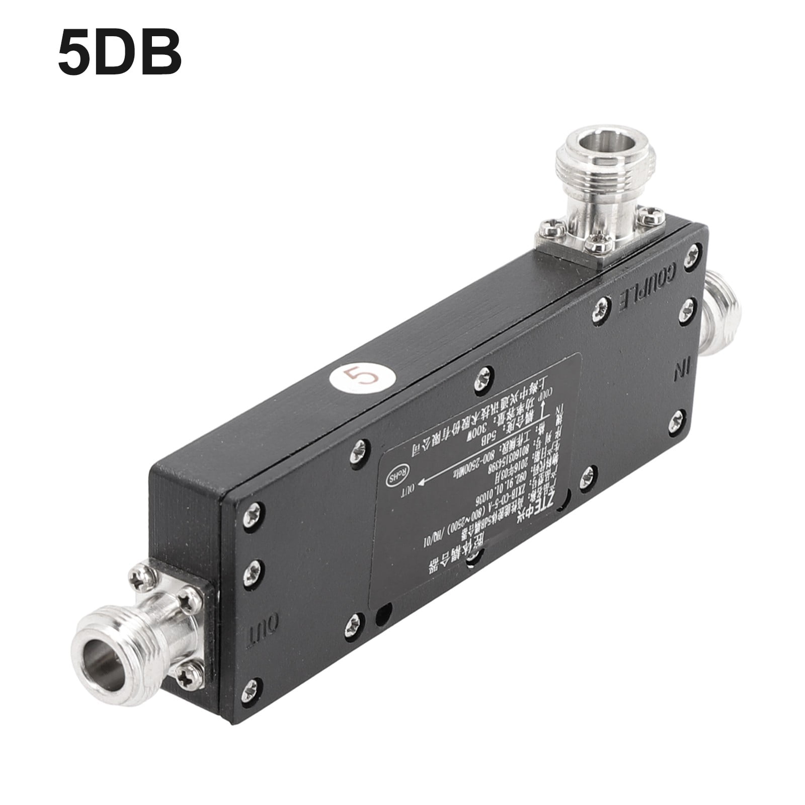 New N-Type Female Rf Coaxial Directional Coupler 800-2500Mhz 200W 5Db ...