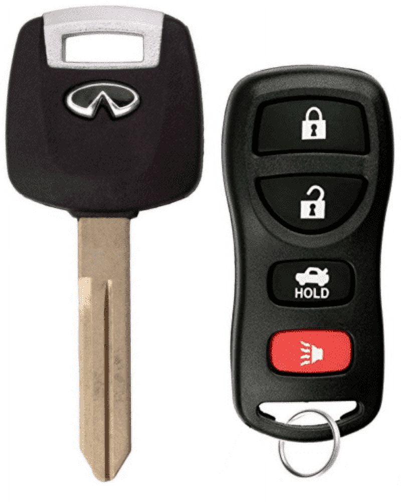 Infinity N104 Chip Key + 4B Remote for FX35, FX45, G35, QX56 (2003-2008 ...