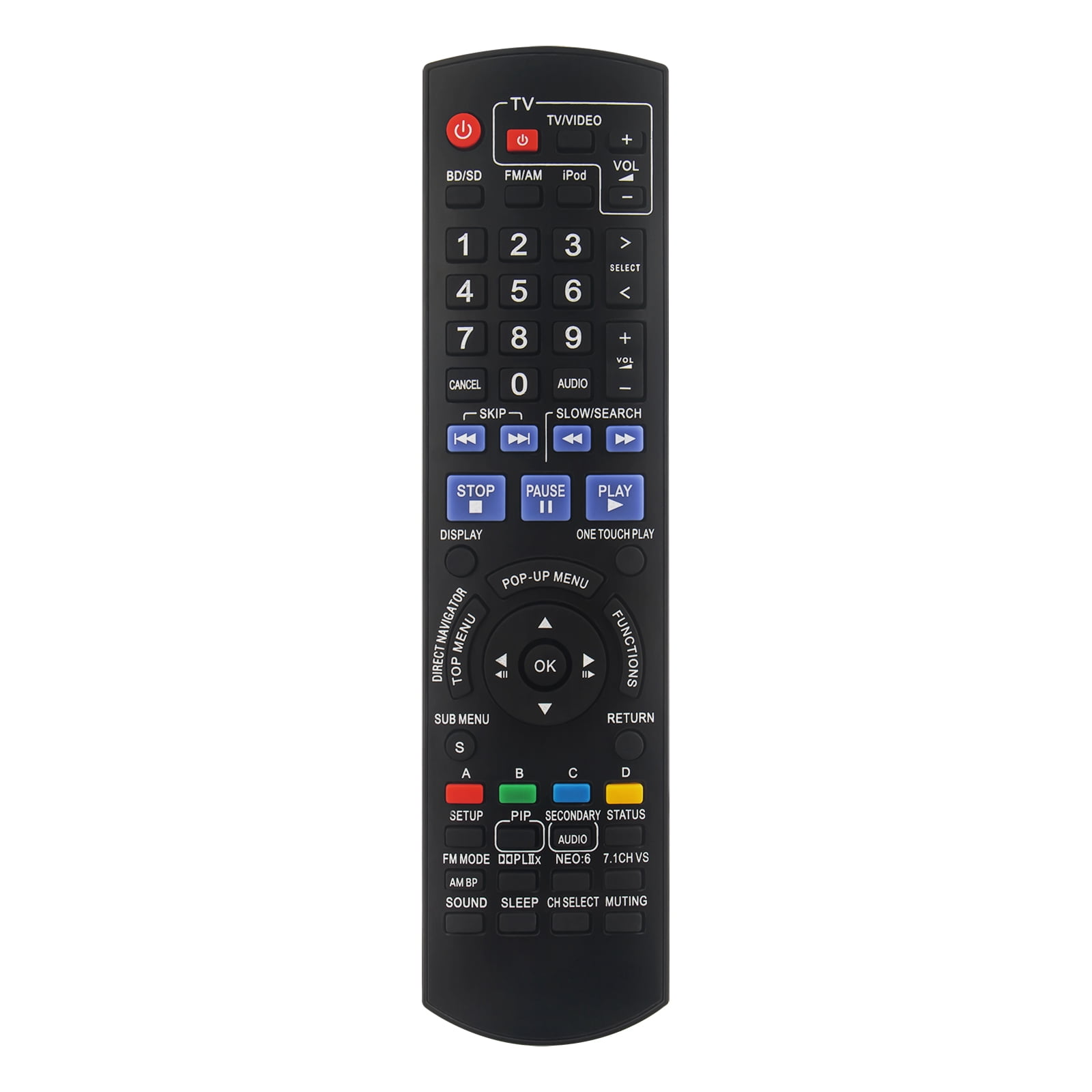 New N2QAKB000061 Replace Remote Control Fits for Panasonic N2QAKB000061 ...