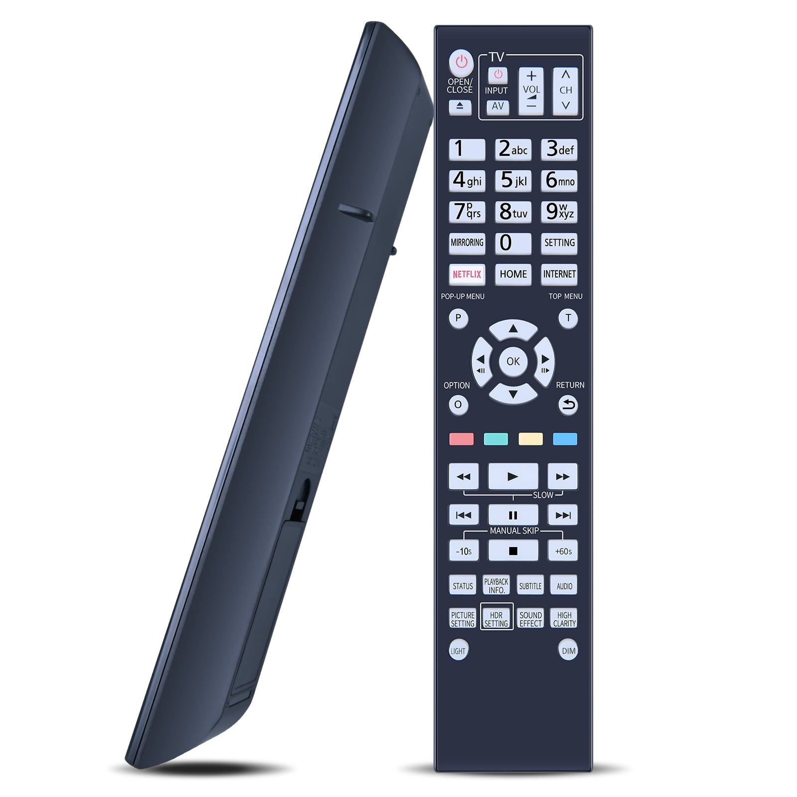 New N2QAYA000172 Replacement Remote Control For Panasonic DVD Player ...