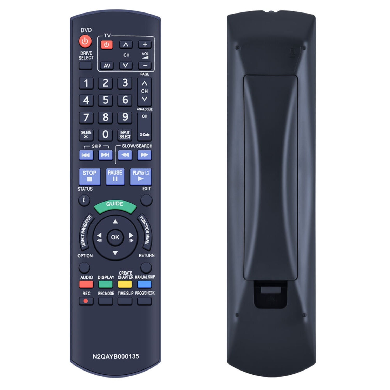 New N2QAYB000135 For Panasonic Blu-ray Disc Remote Control DMR-EX87GN ...