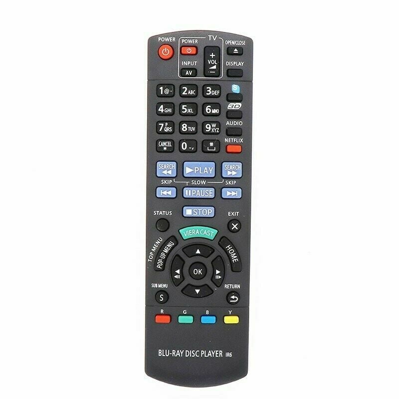 New N2QAYB000574 For Panasonic Blu-Ray Disc IR6 Player Remote Control ...