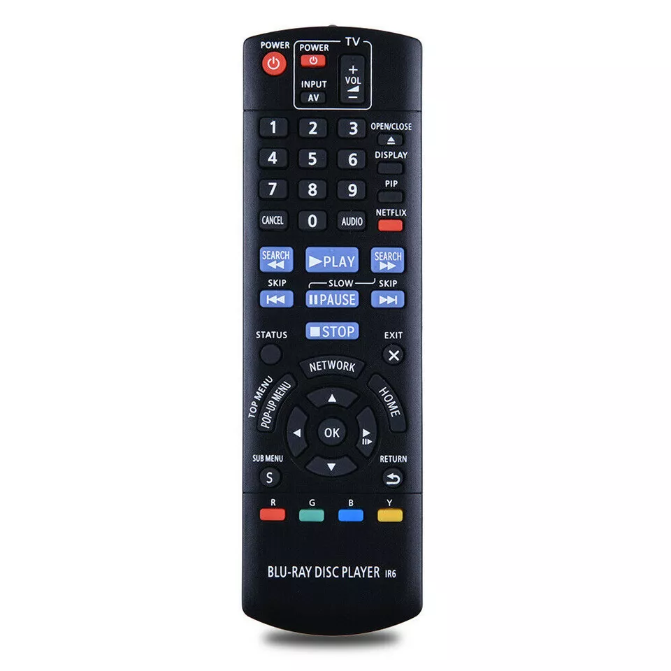 New N2QAYB000575 For Panasonic Blu-Ray Disc IR6 Player Remote Control DMP-BD75 - Walmart.com