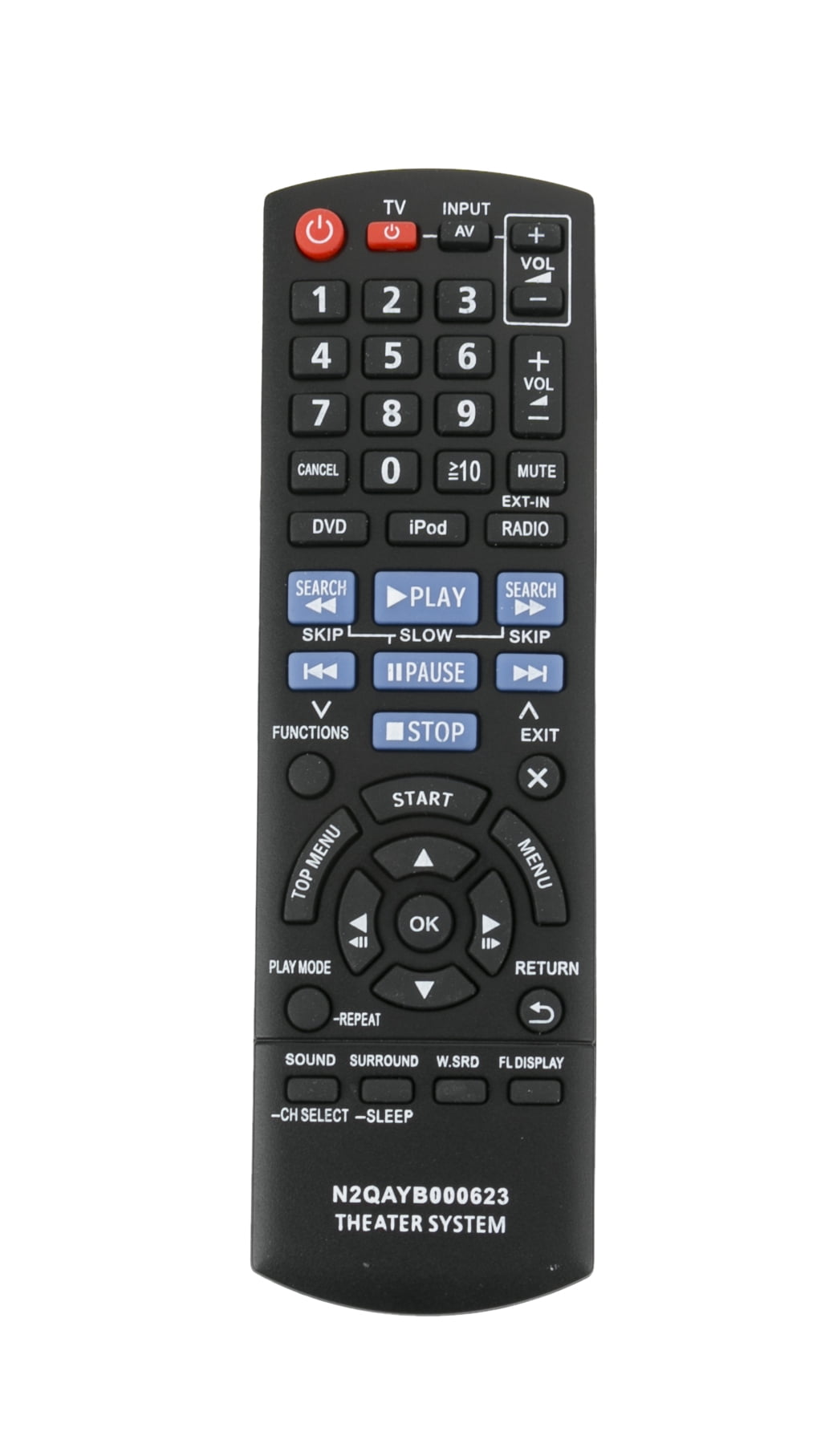 New N2QAYB000623 Remote Control fits For Panasonic Home Theater System ...