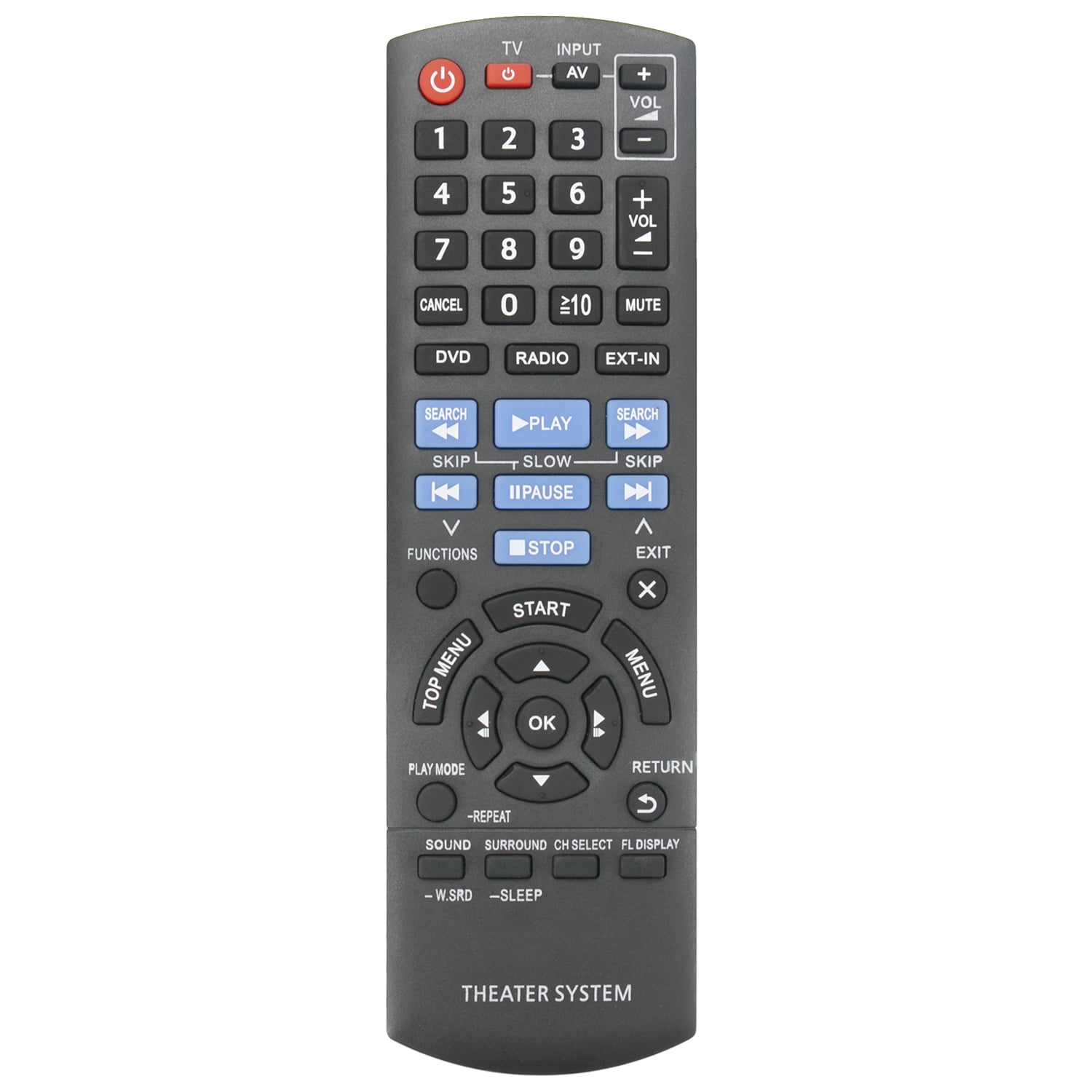 New N2QAYB000694 remote control fit for Panasonic DVD Home THeater ...