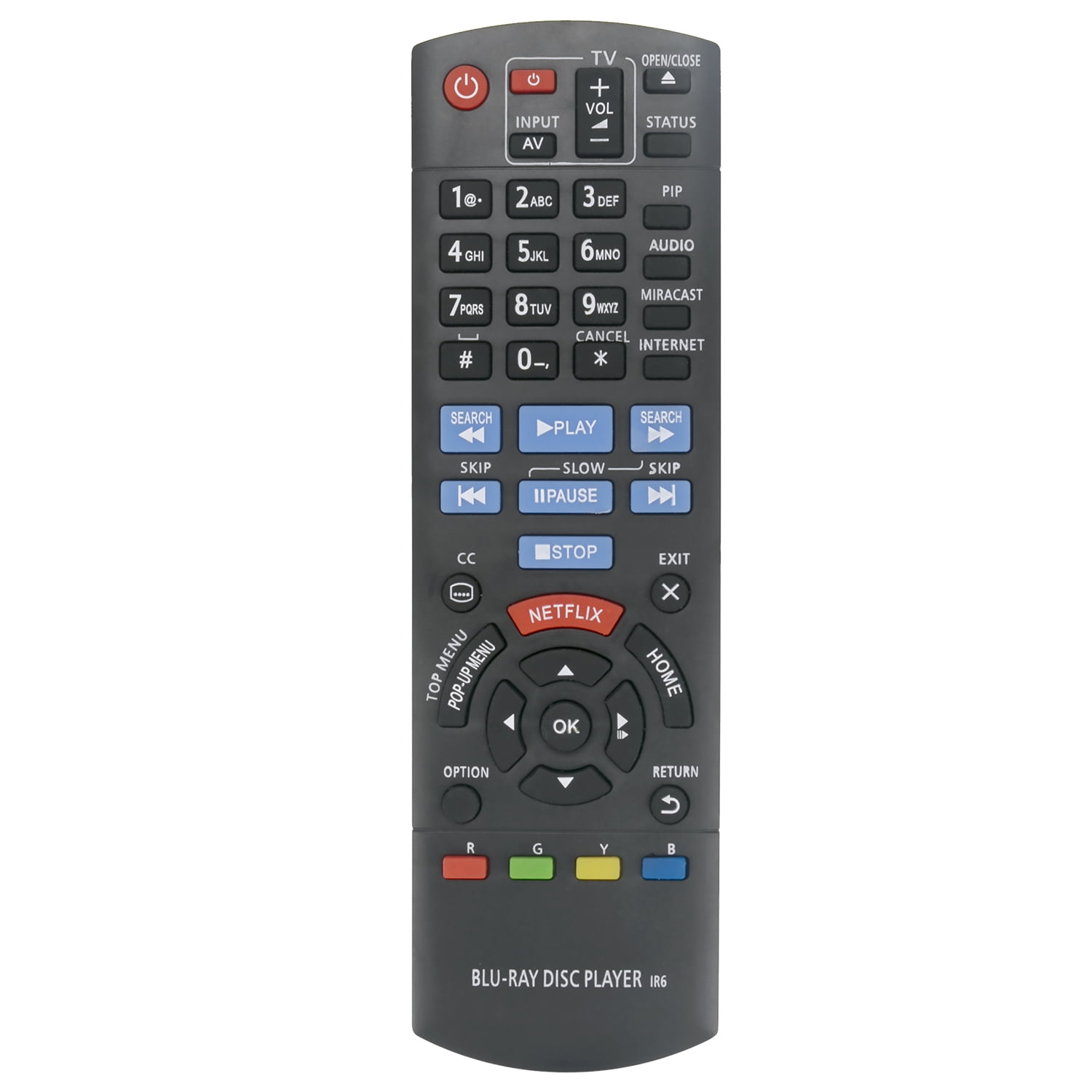 New N2QAYB000953 Replace Remote Control fit for Panasonic Blu-ray ...