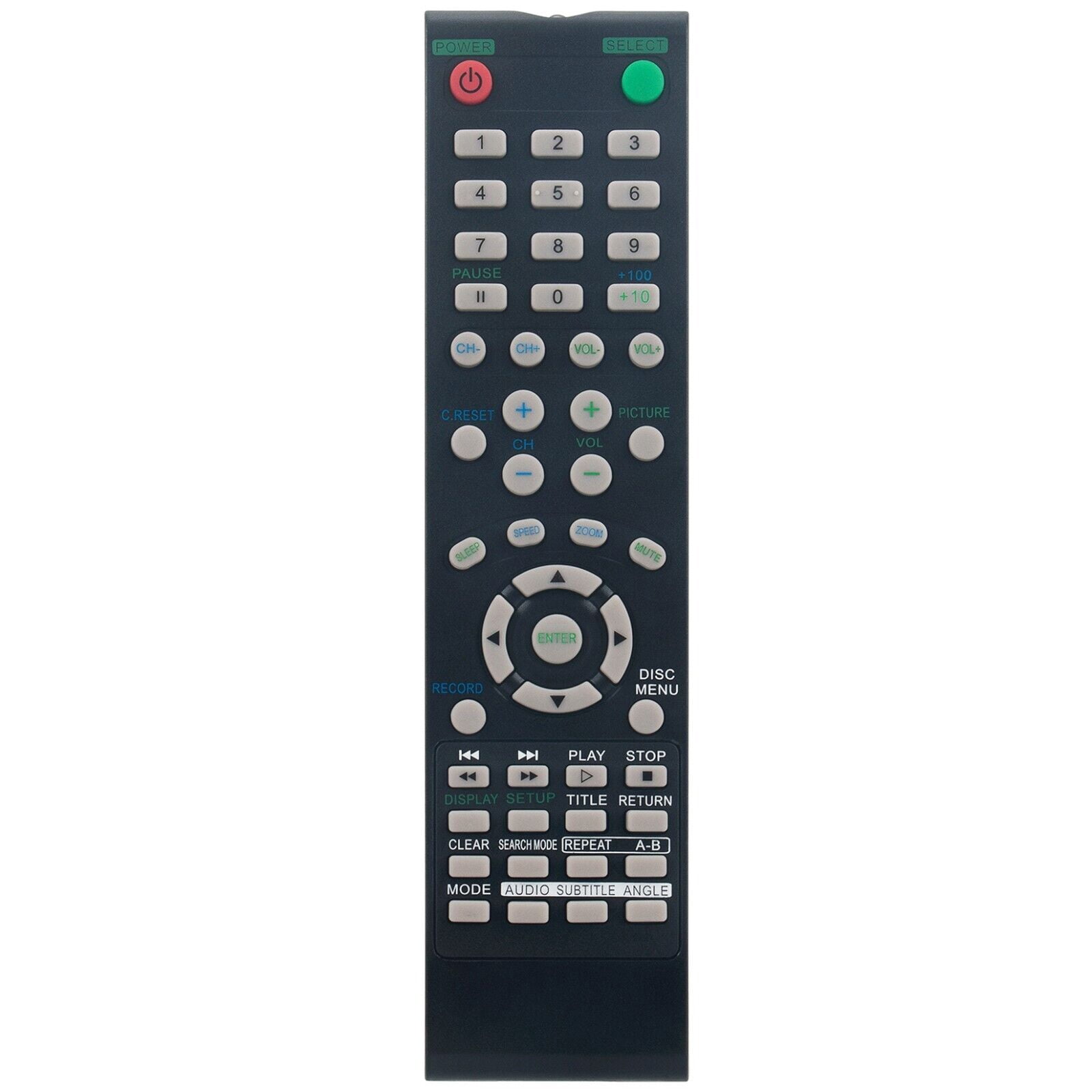 New N9278UD Replaced Remote Control Fit for Funai TVF13TRG1 F313CA ...