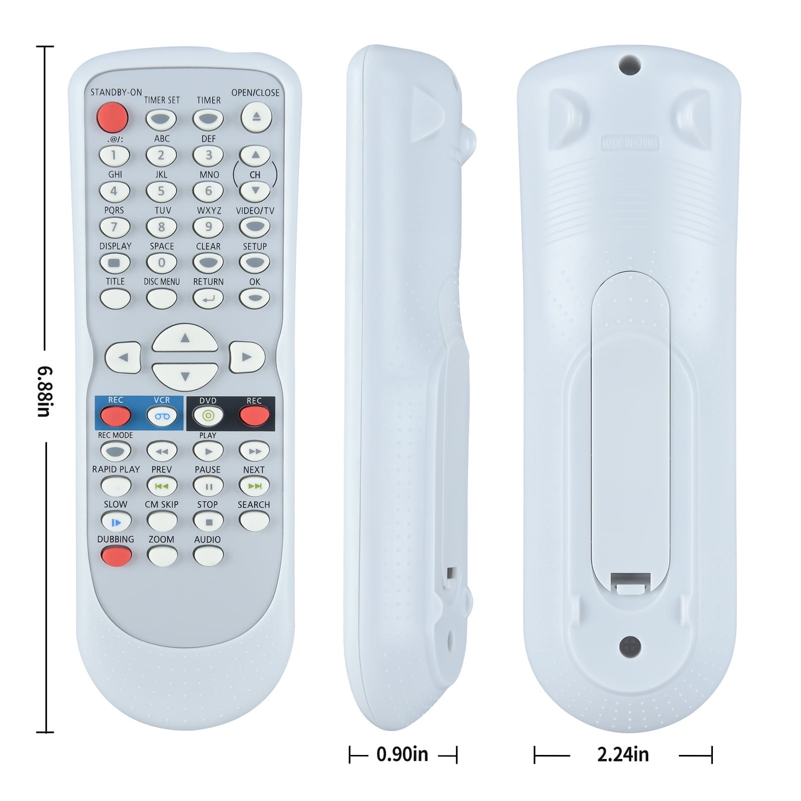 New NB654 NB654UD For Funai DVD Recorder Replacement Remote Control ...