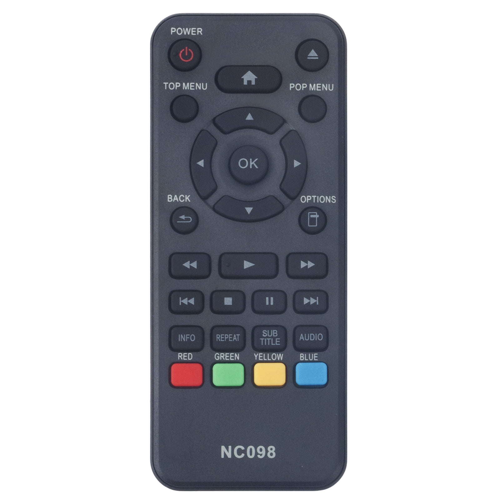 Philips NC098 Replacement Remote Control for Blu-ray DVD Player BDP1502/F7 - Walmart.com