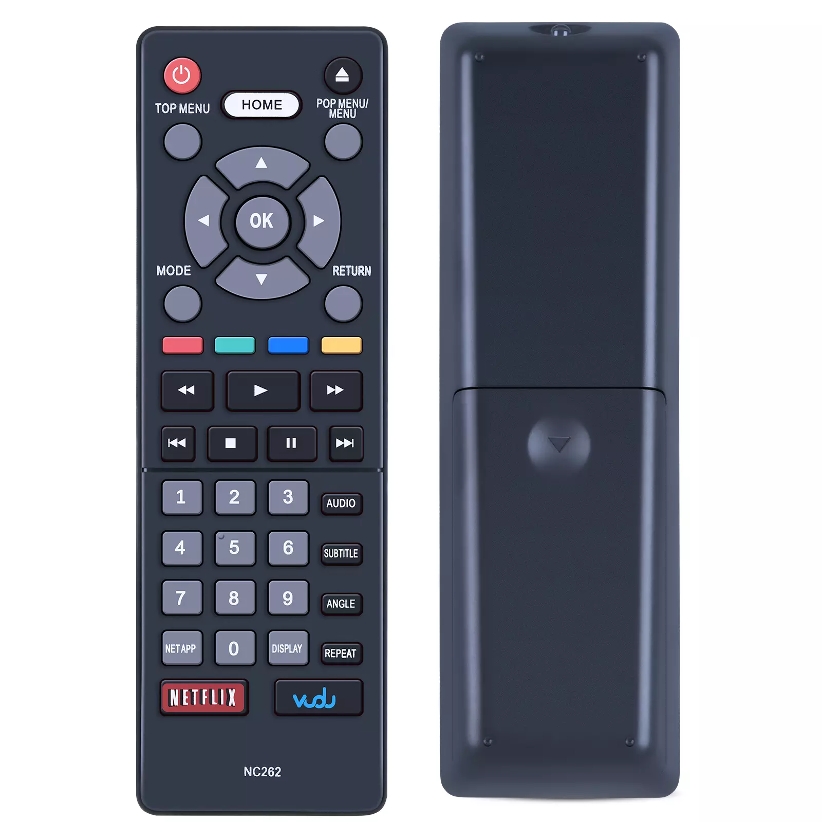 New NC262 NC262UH Remote Control For Magnavox Blu-ray Disc DVD Player ...