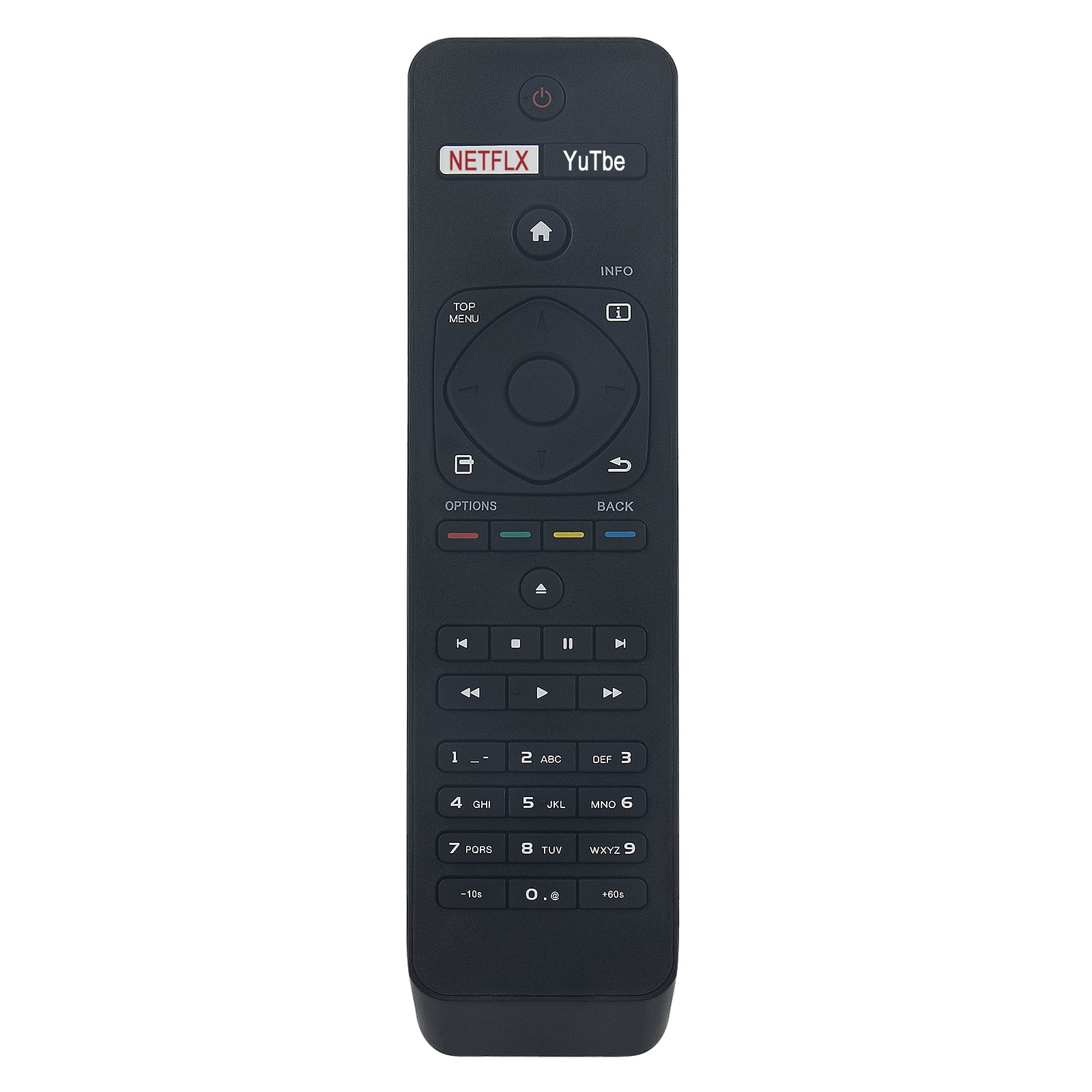 New NC280 NC280UH replace remote control fit for Philips Blu-ray Disc ...