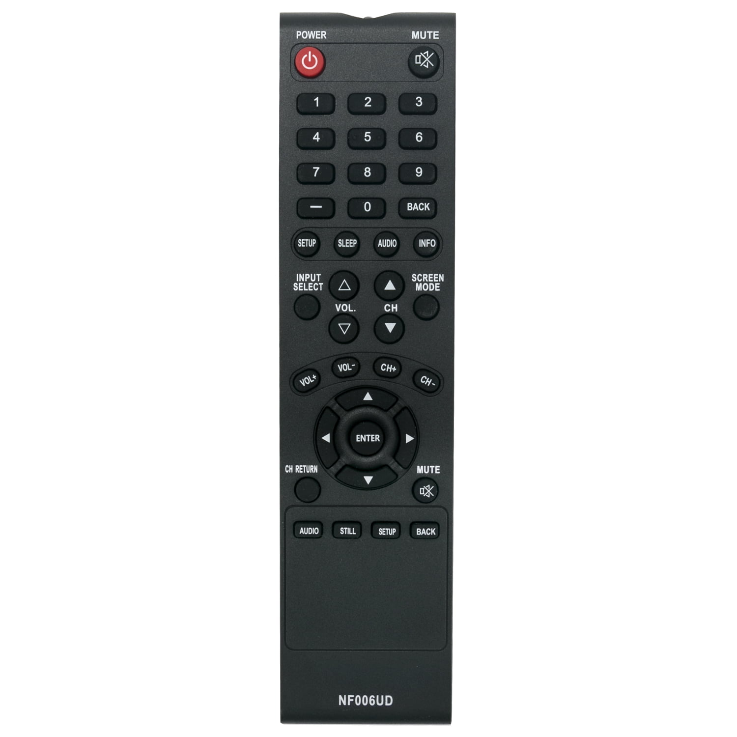New NF006UD Replaced Remote Control fit for Emerson TV nf006ud LC320EM8 ...