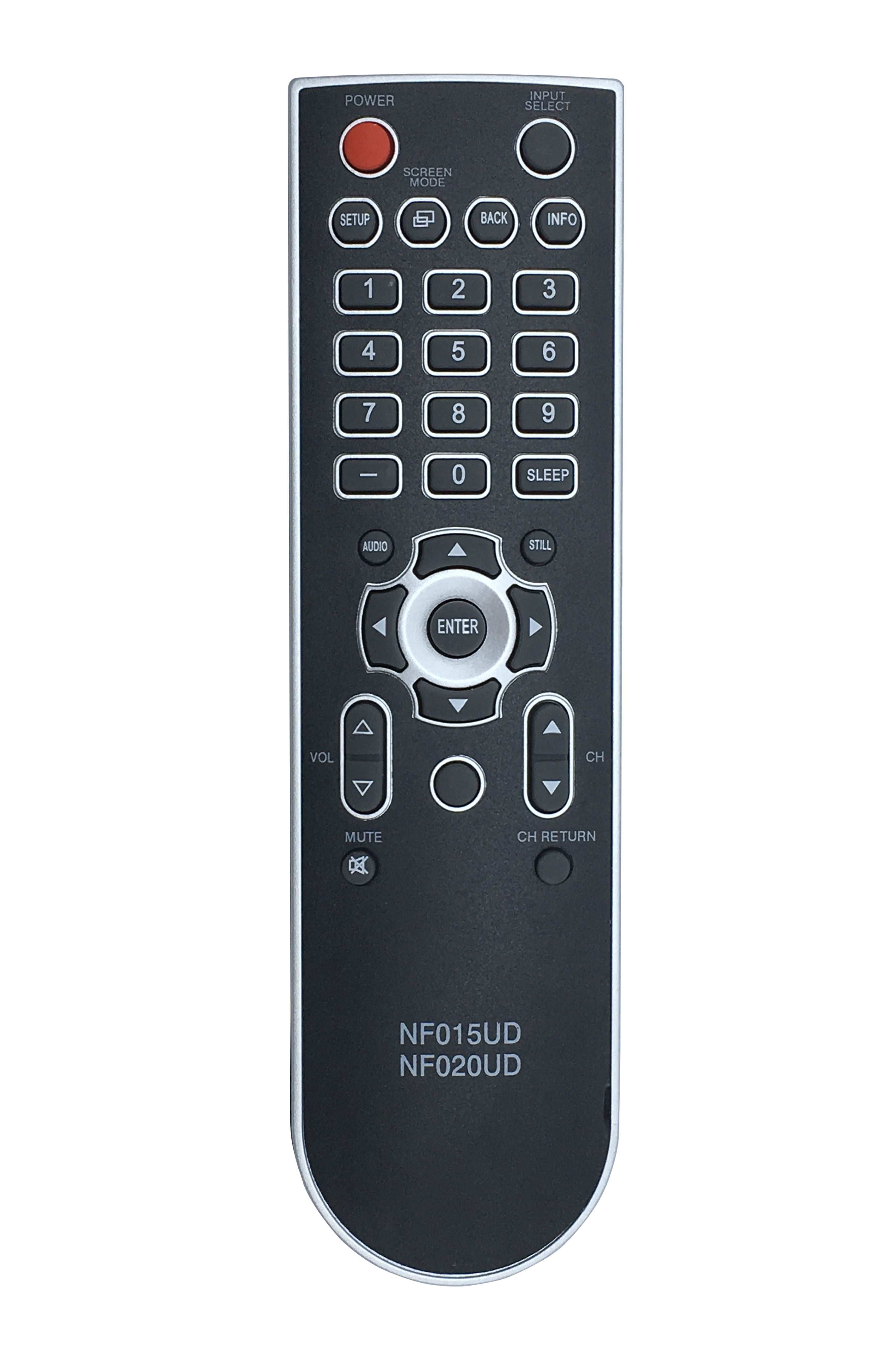 New NF015UD NF020UD remote control for Emerson Sylvania TV LC370SS8 ...