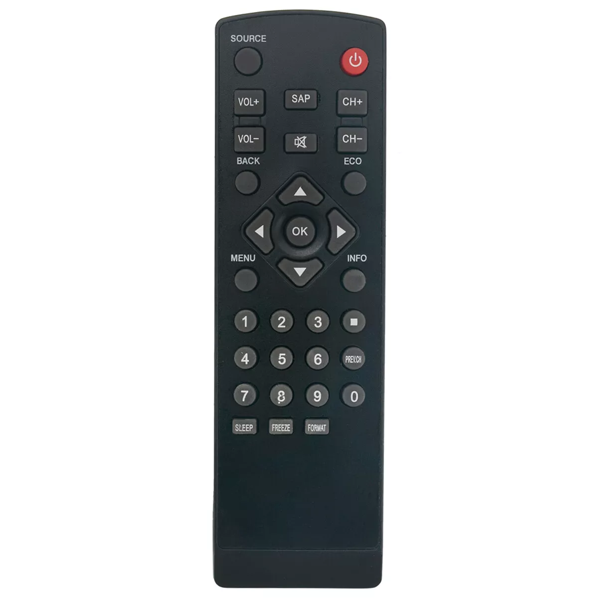 New NH000UD Replace Remote Control compatible with Emerson Sylvania TV ...