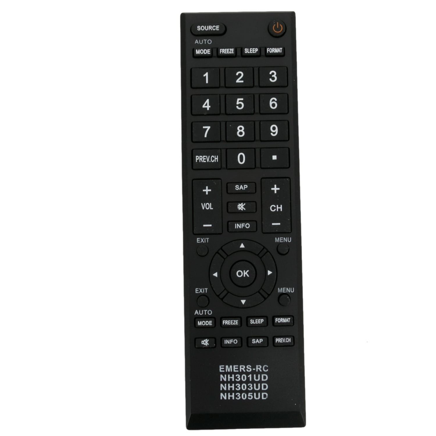New NH301UD NH303UD NH305UD Replaced Remote Control compatible with ...