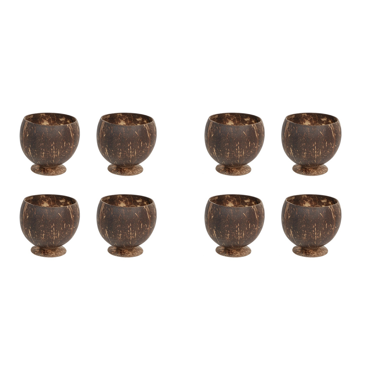 New Natural Coconut Cup Coconut Shell Fruit Beer Coffee Cold Drink Cup ...