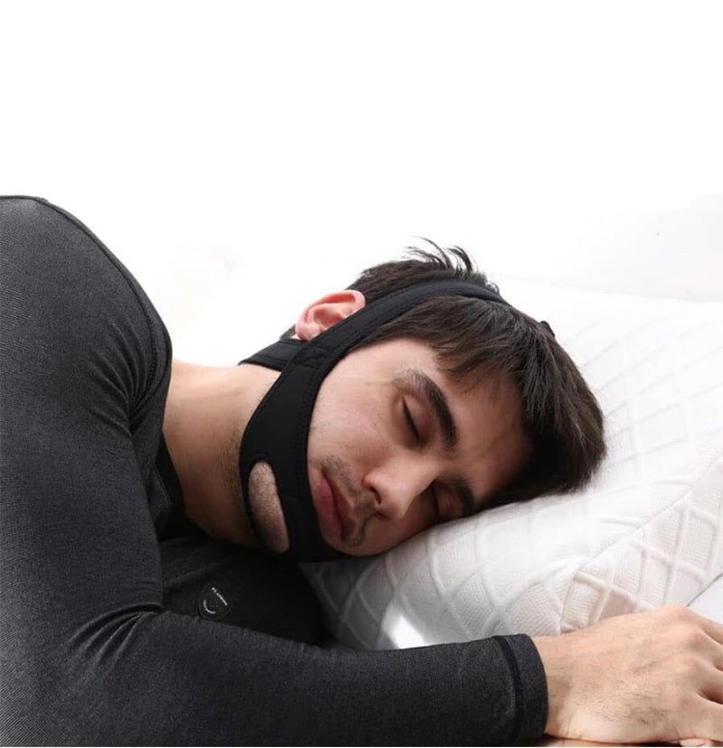 New Neoprene Anti Snore Stop Snoring Chin Strap Belt Anti Apnea Jaw ...
