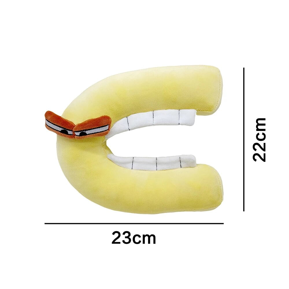 New New 26 Alphabet Lore Plush Toys English Letter Stuffed Animal ...