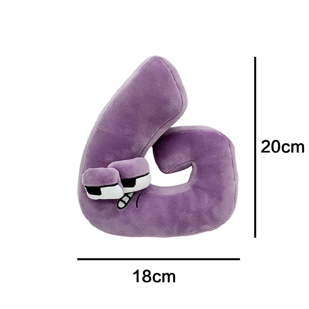 New New 26 Alphabet Lore Plush Toys English Letter Stuffed Animal ...