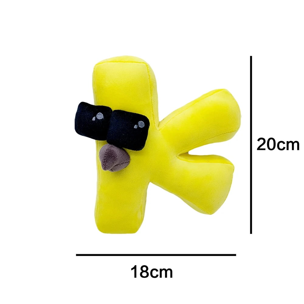 New New 26 Alphabet Lore Plush Toys English Letter Stuffed Animal ...