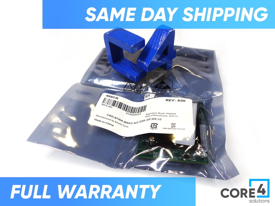 New New Dell 499CR Emulex OneConnect OCM14102B-N6-D 2-Port 10GbE Blade ...