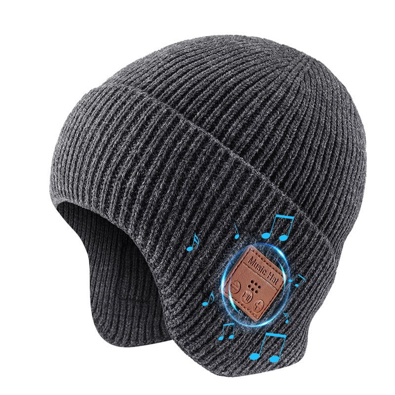 New Night Run Lighting, Bluetooth Music, LED Night Light Cap,dark gray ...