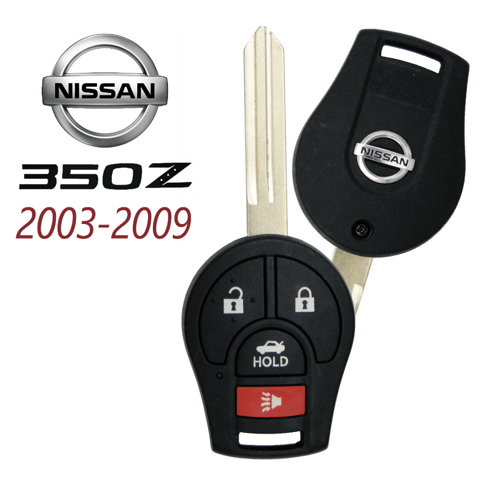 New Nissan 350z 2003-2009 Remote Head Key 46 A+++ VLS - Walmart.com