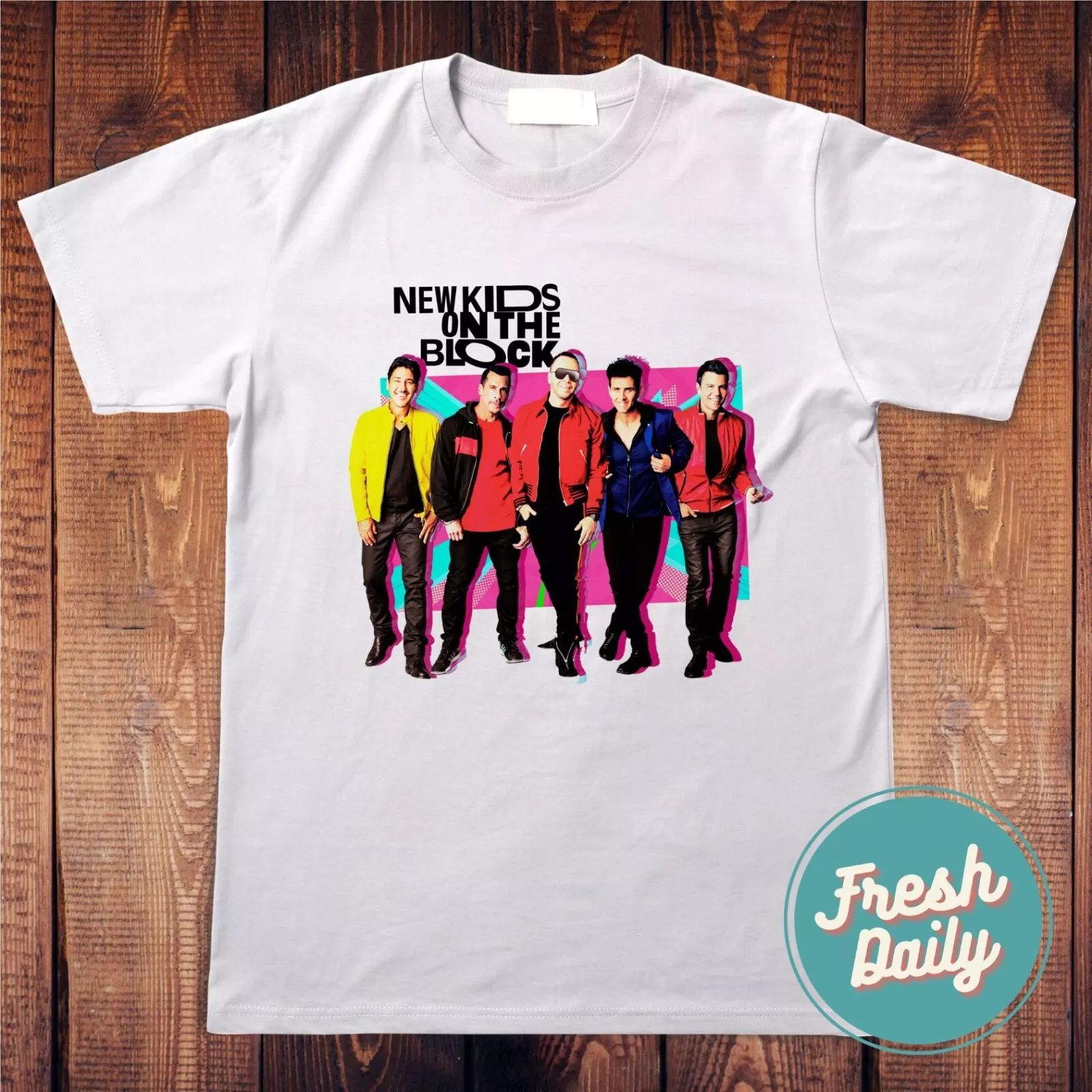 New Nkotb New Kids On The Block Gift For Fans Unisex All Size Shirt ...