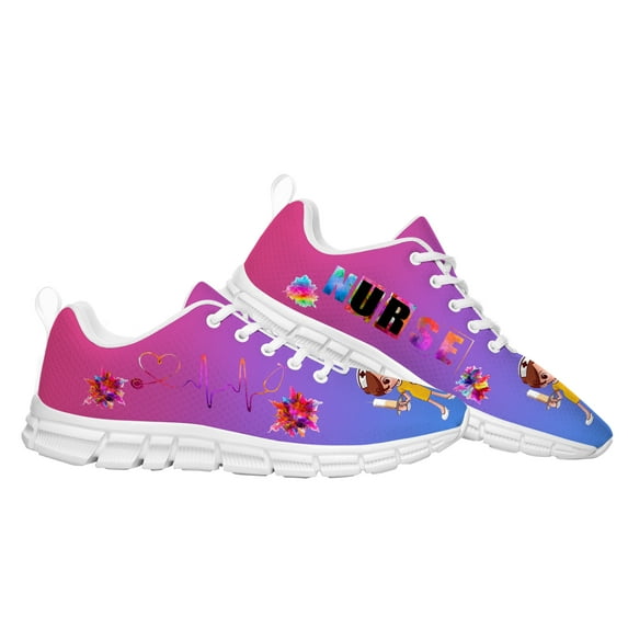 New Nurse Shoes Heart Beat Brand Sports Custom Shoes High Quality Mens ...