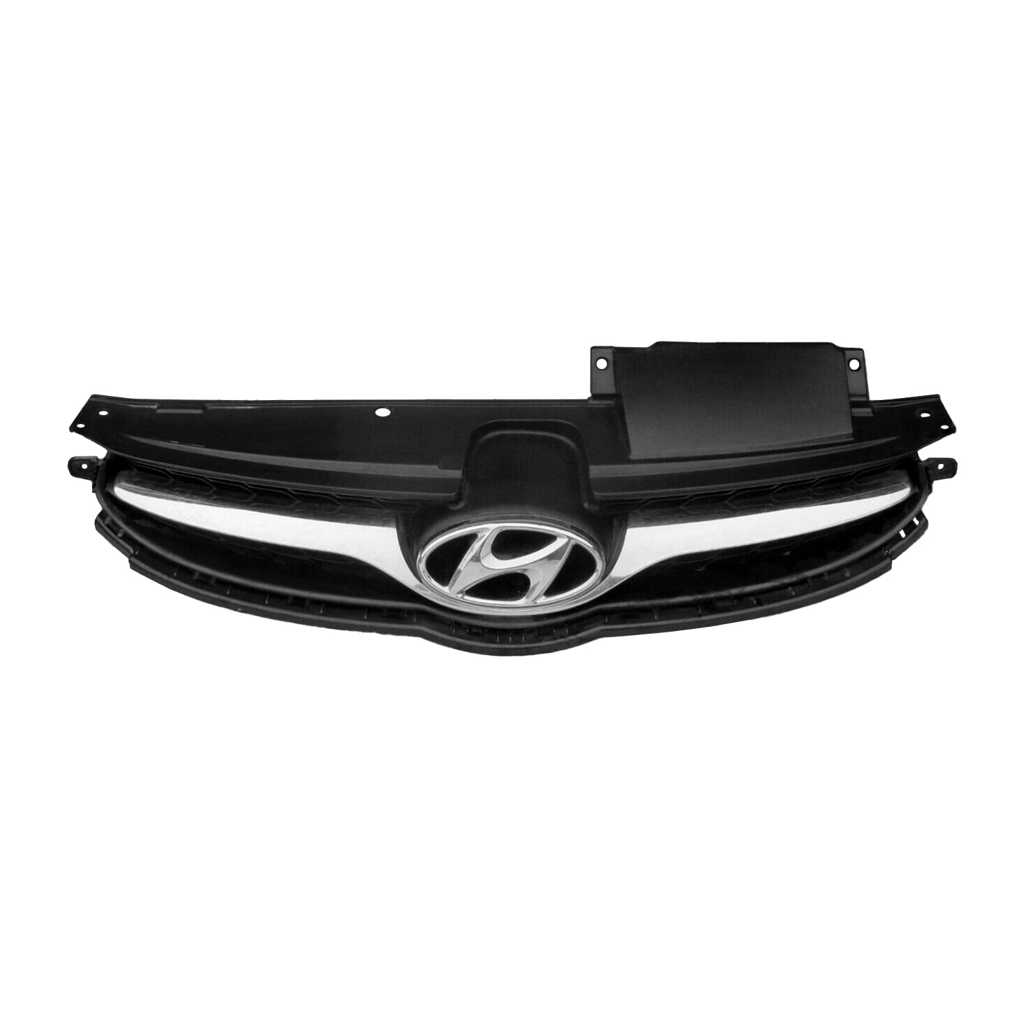 New OE Front Grille 863502E500 fits 2008-2009 Hyundai Tucson - Walmart.com