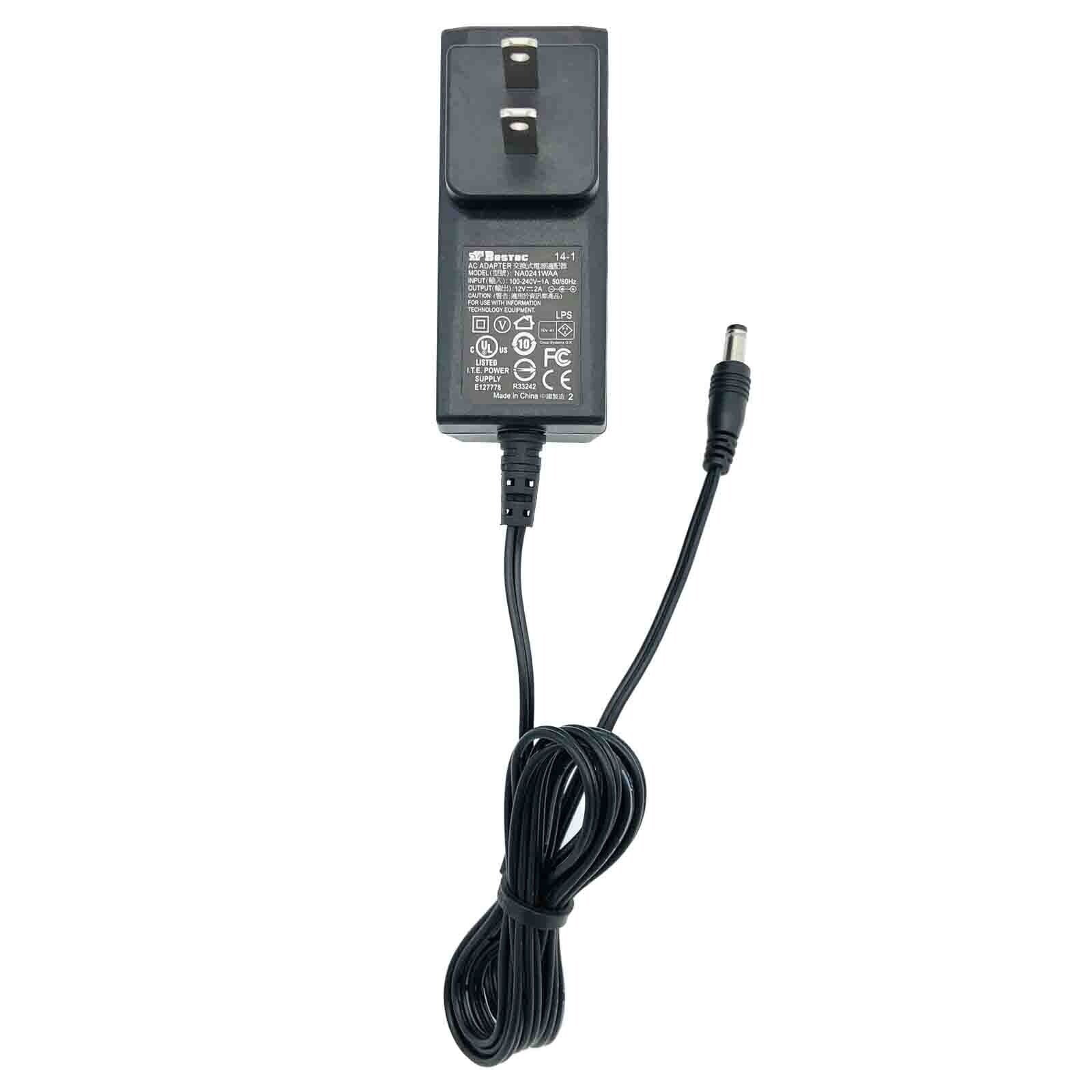 New OEM Bestec Power Supply NA0241WAA 12V 2A 24W AC Adapter 5.0x2.1mm ...