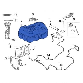 New OEM Fuel Tank Fits, 2021-2024 Ram ProMaster - Part # 68462373AA ...