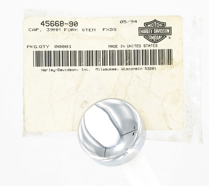 New OEM Genuine Harley-Davidson Fork Stem Cap 39Mm, 45668-90 - Walmart.com