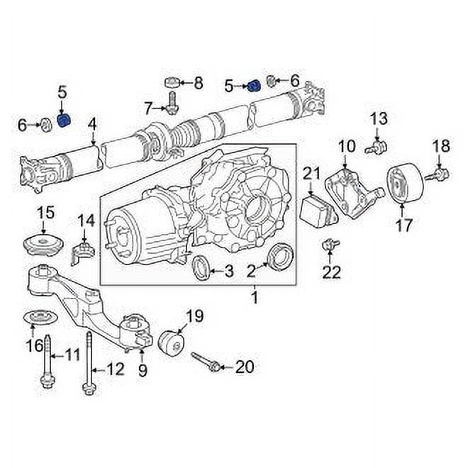 New OEM Genuine Toyota Drive Shaft Nut - Part # 9031054003 - Walmart.com