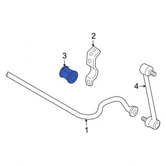 New OEM Genuine Toyota Rear Suspension Stabilizer Bar Bushing - Part ...