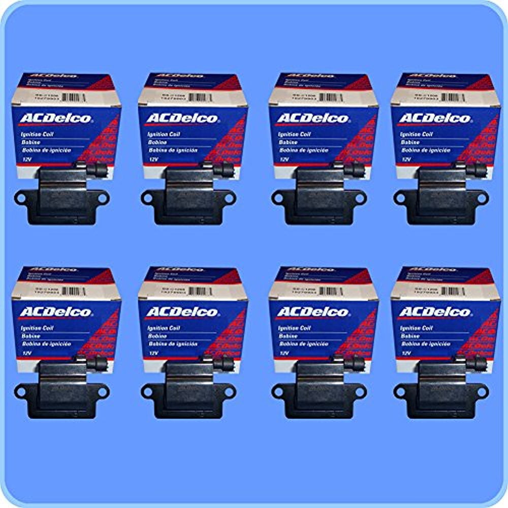 New OEM Ignition Coil Set (8) Fits LS2, LS4, LS7 Engines Square Coil ...