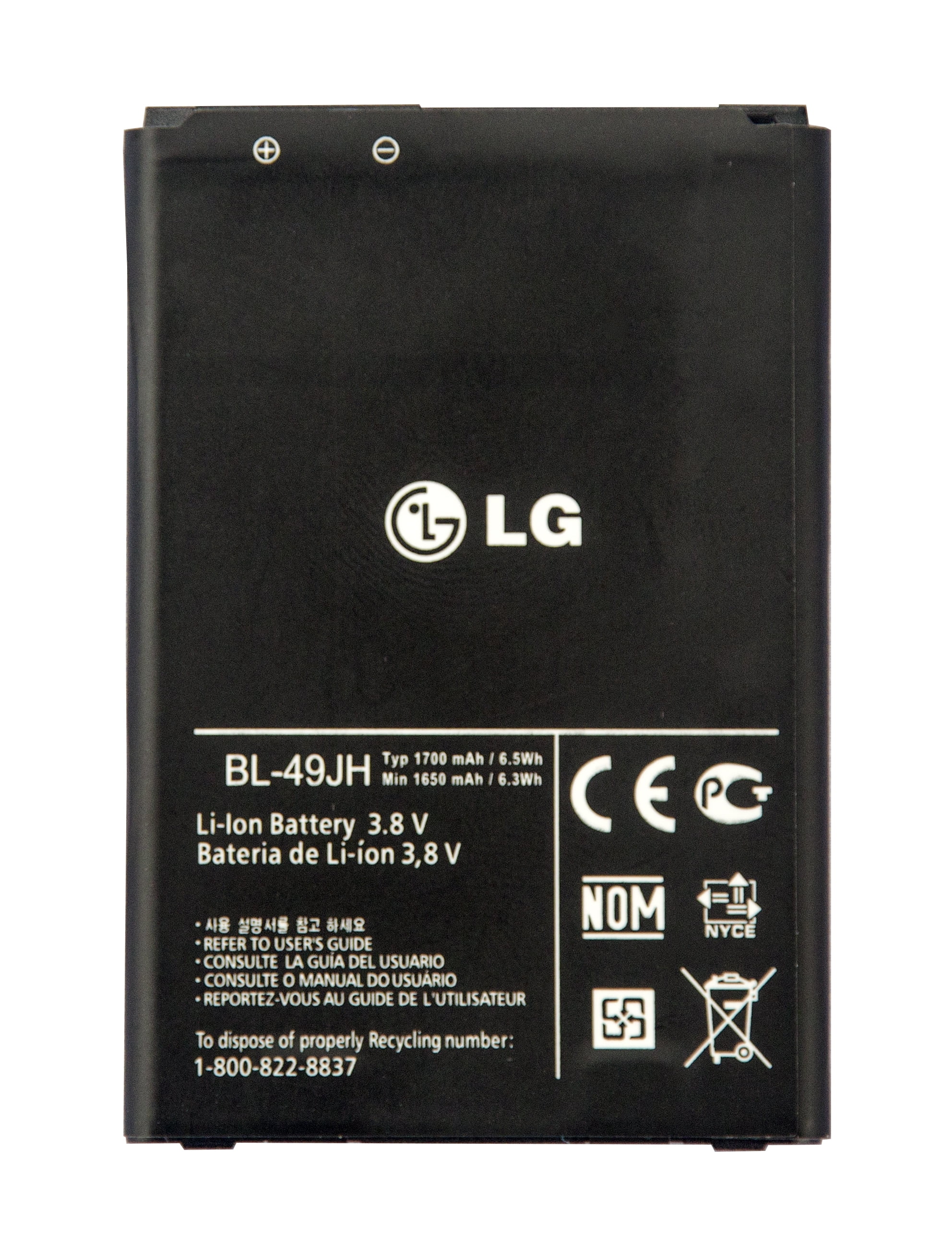New OEM LG BL-49JH Battery K3 LS450 K4 VS425 K120 Spree K121 K130 Zone ...