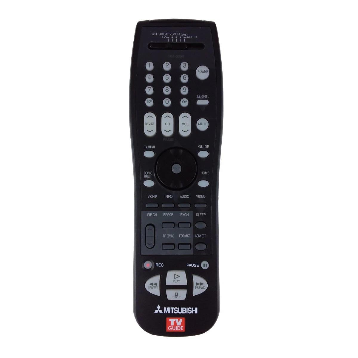 New OEM Mitsubishi RM6000 Remote Control for HD4001 TVs! - Walmart.com