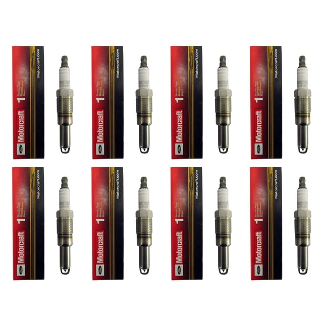 New OEM Motorcraft SP514 / SP547 Set of 8 Spark Plugs Finewire Platinum ...