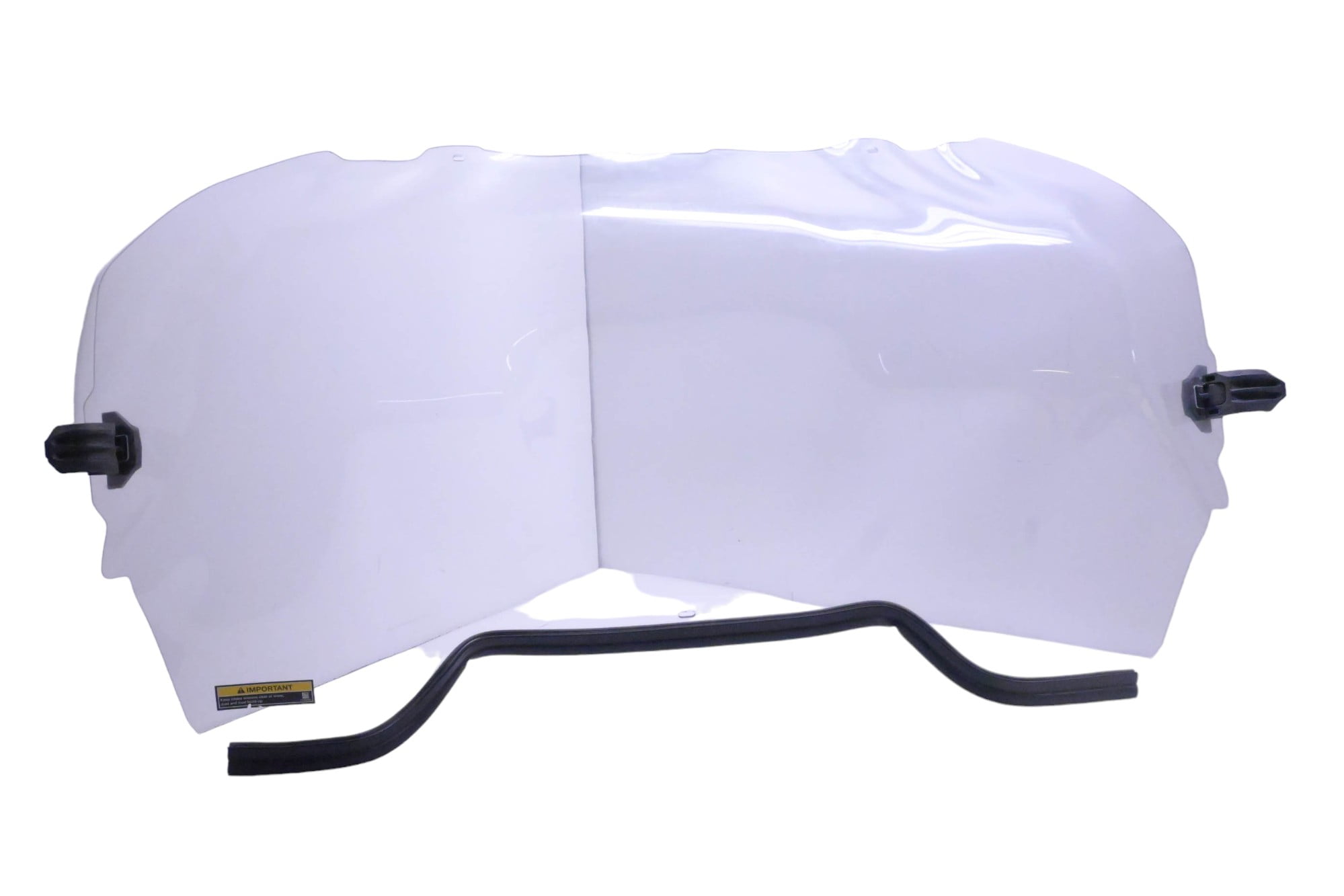 New OEM Polaris 2883757 Lock & Ride Polycarbonate Rear Panel, 2-Seat ...